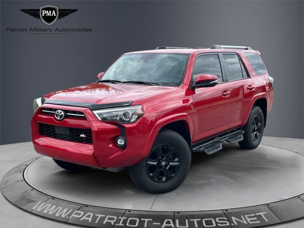2021 Toyota 4Runner SR5 Premium 4WD 4.0L V6 - Patriot Military Automobiles